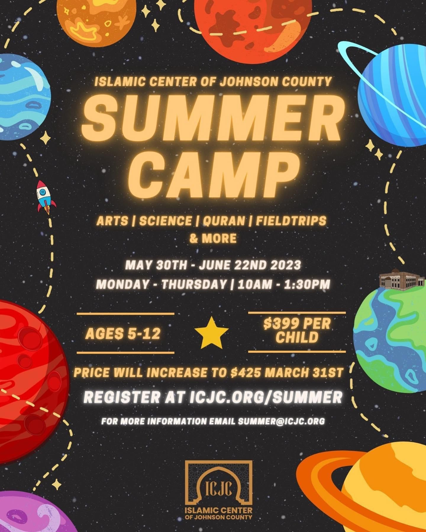 Summer program/Camps | ICJC Masjid